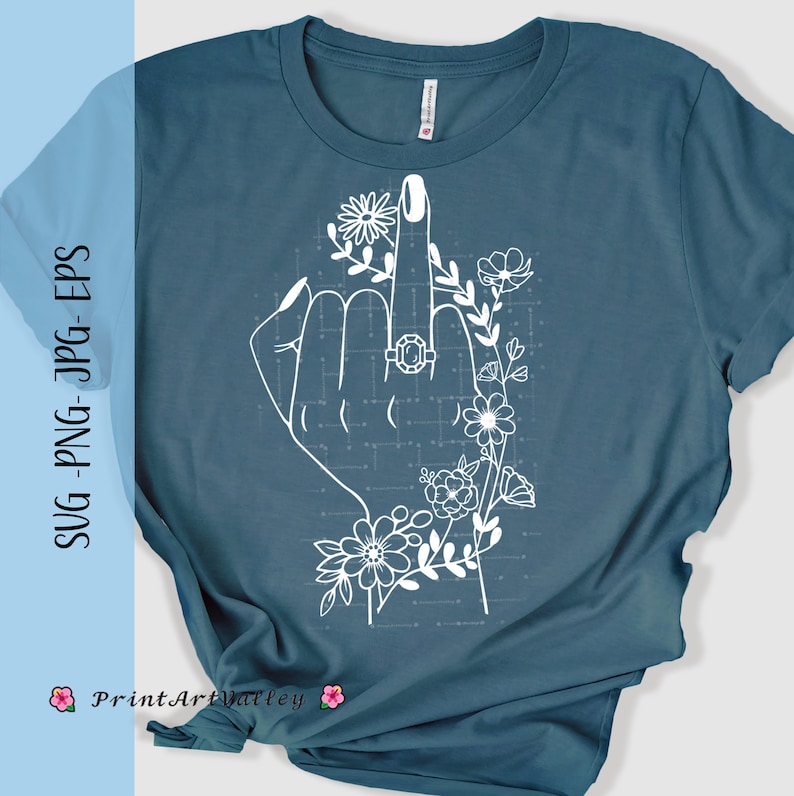 Wedding Ring Hand Svg Ring Finger Svg Bride SVG Ring Finger Shirt SVG ...
