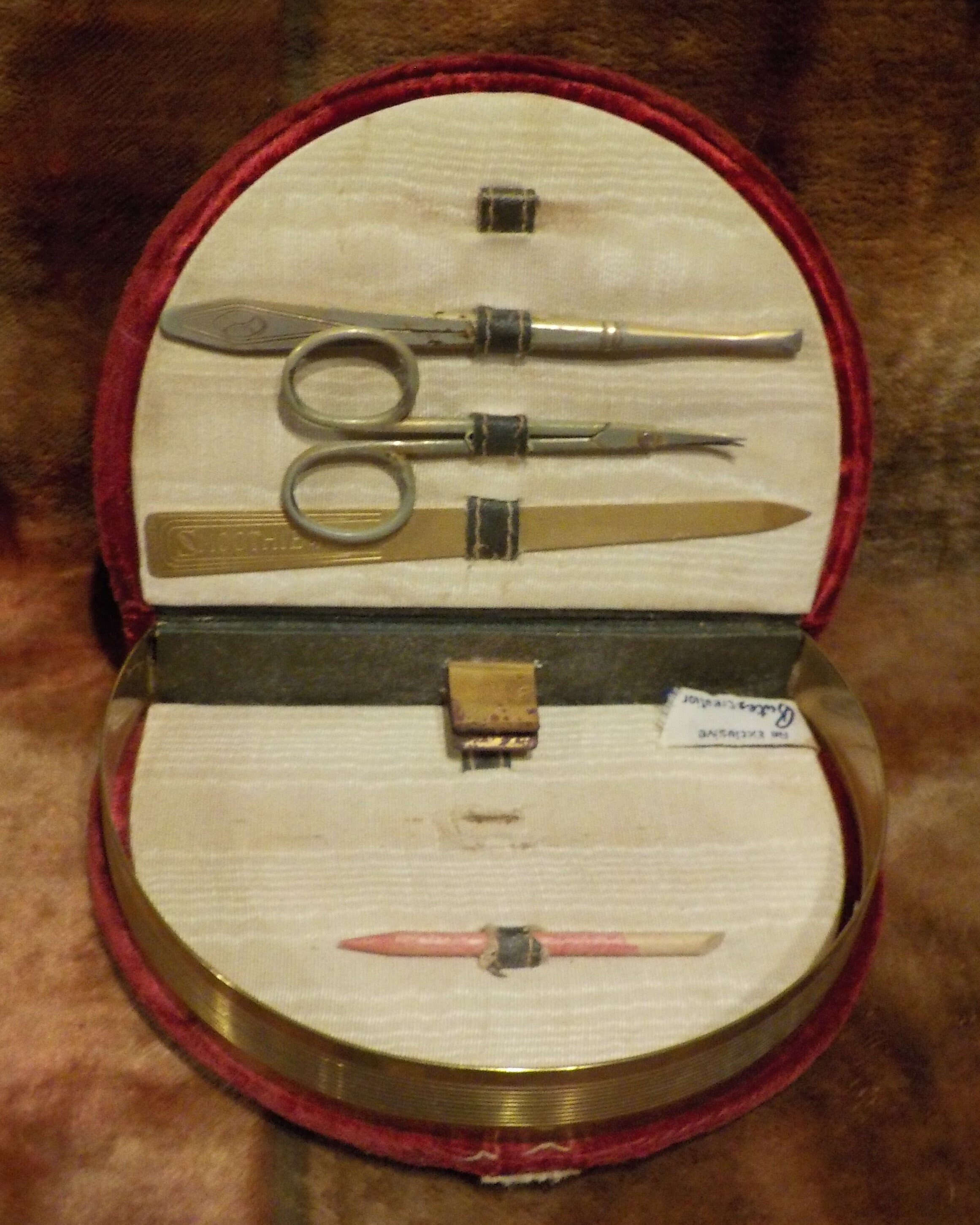 Mid Century Modern Manicure Cuticle Set - an Exclusive Bates Creation ...