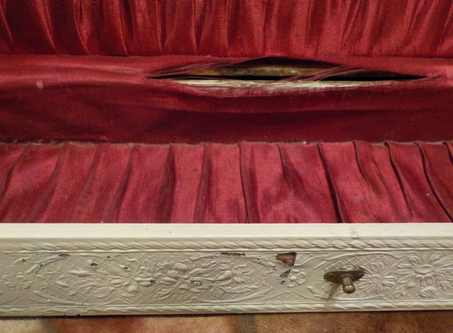 Vintage Victorian Celluloid Necktie Box - Etsy