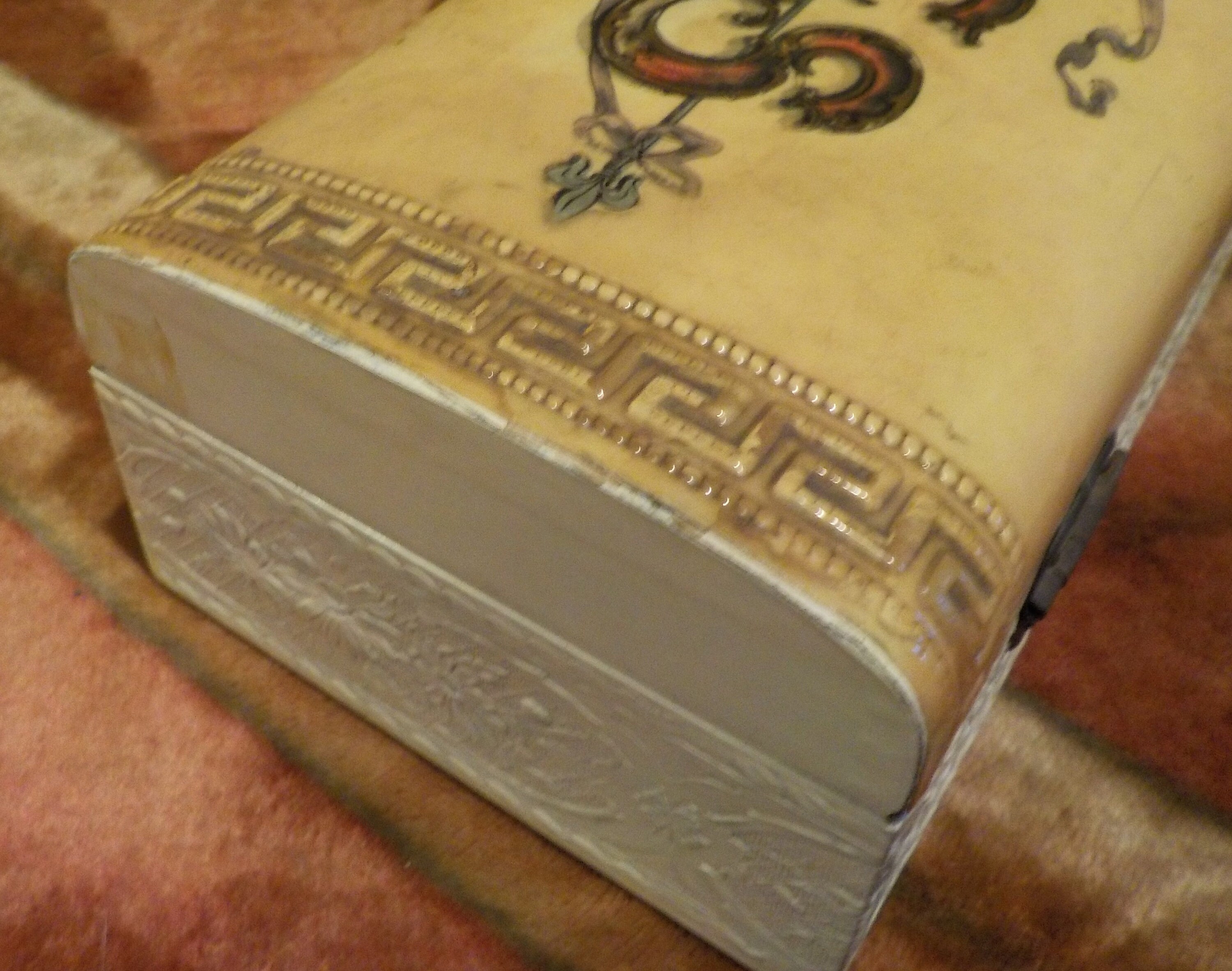 Vintage Victorian Celluloid Necktie Box - Etsy