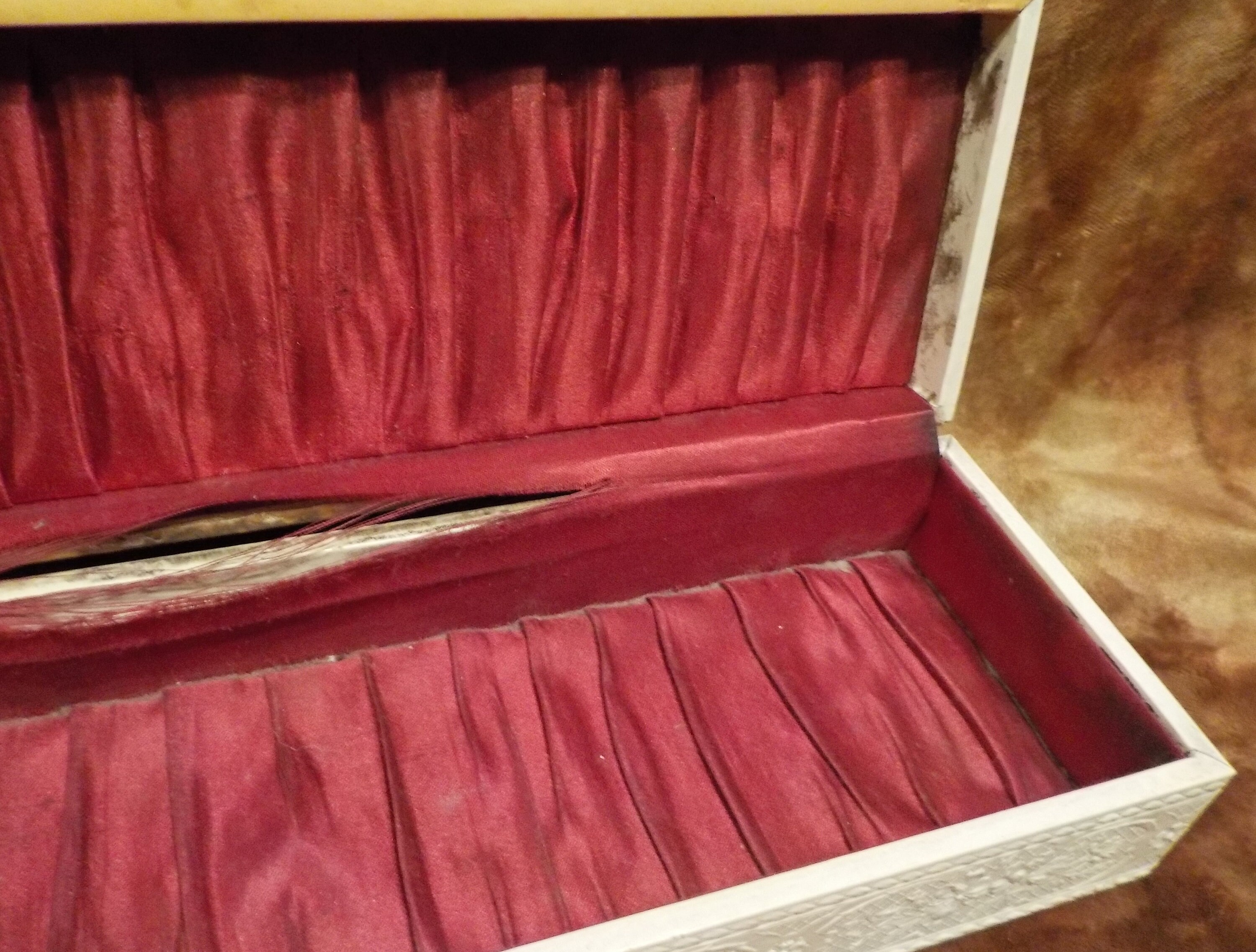 Vintage Victorian Celluloid Necktie Box - Etsy