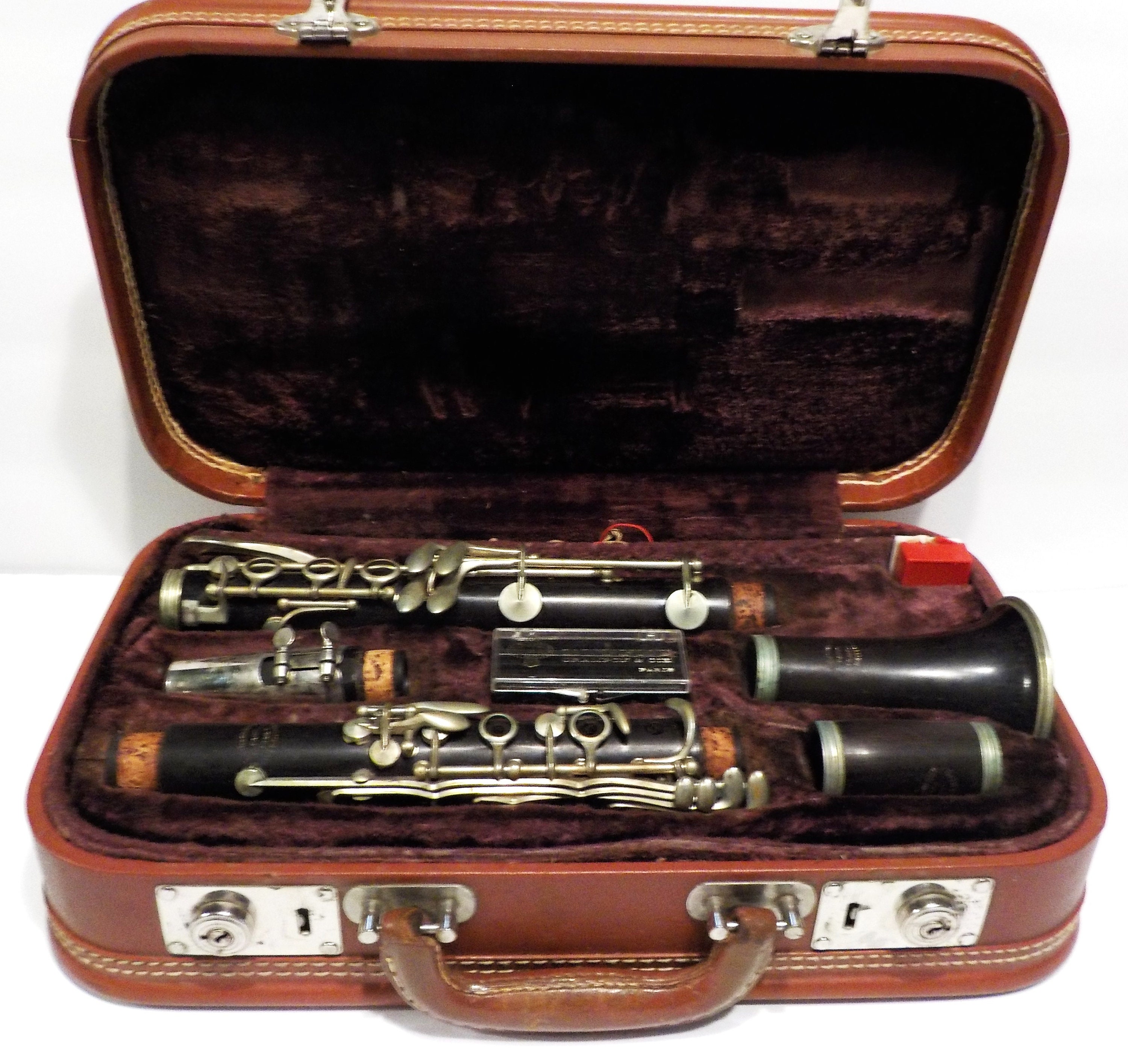 Vintage Evette & Schaffer Clarinet by Buffett Paris France Wood Body - Etsy