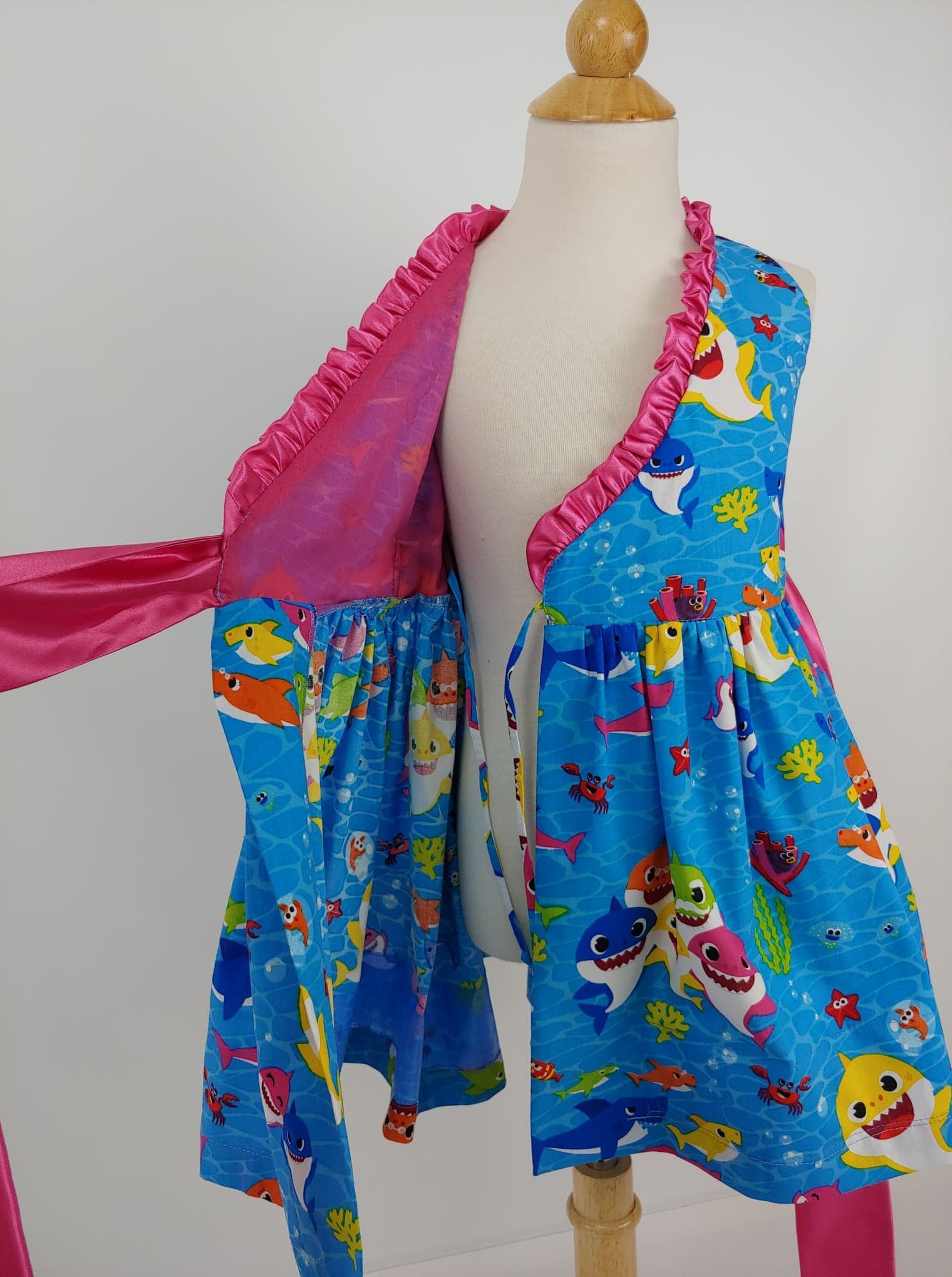 Baby Shark Dress for Girl Birthday Dress Girl Toddler Dress - Etsy