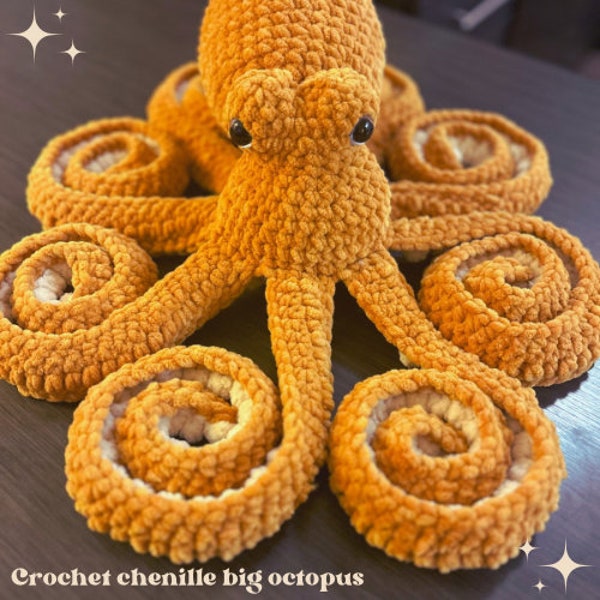 Realistic Octopus Crochet Pattern - Etsy