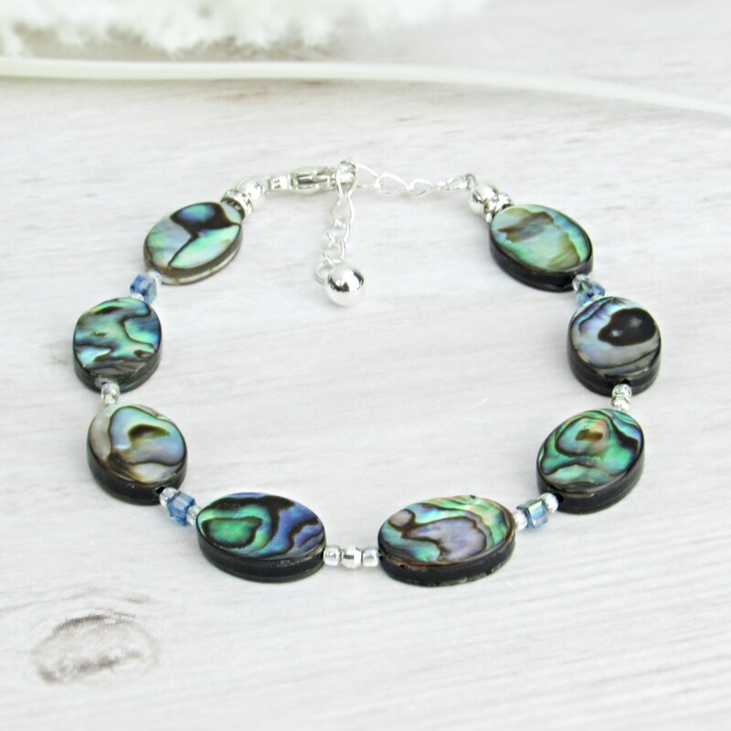 Abalone Bracelet - Etsy