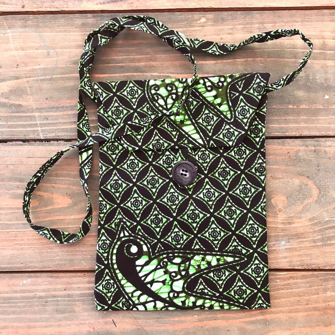 Cross Body Purse Kitenge African Fabric Travel Bag Boho Pouch - Etsy