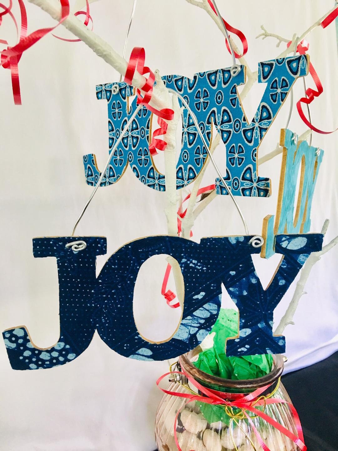 Joy Sign Art Wooden Wall Art Christian Holiday Decoration | Etsy