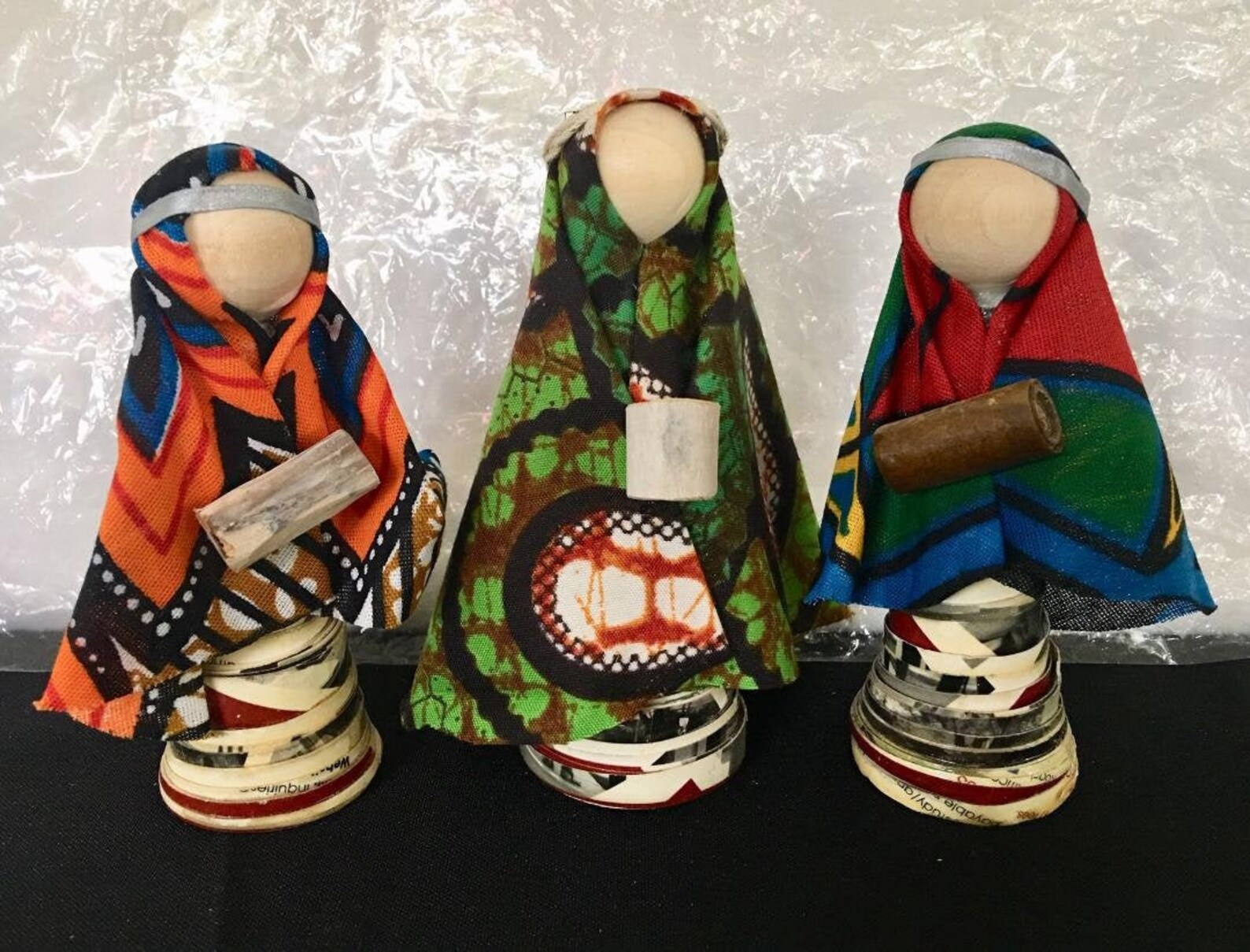 Beige Skin African Nativity Christmas 8 Piece Set Handmade - Etsy