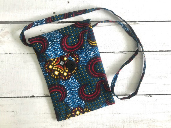 Cross Body Purse Kitenge African Fabric Travel Bag Boho Pouch | Etsy