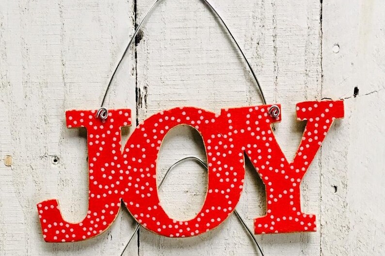 Joy Sign Art Wooden Wall Art Christian Holiday Decoration - Etsy