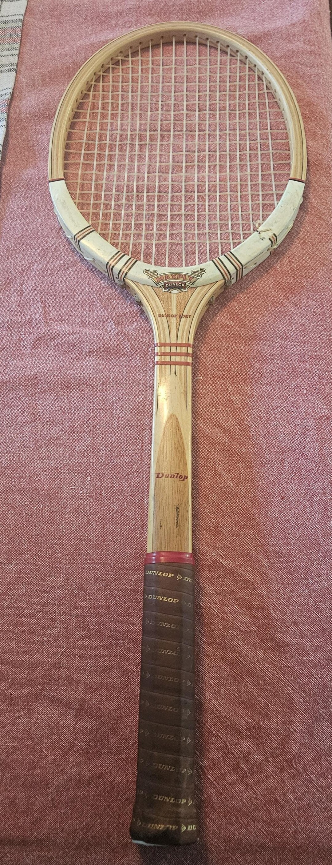 Vintage Dunlop Fort Maxply Wooden Tennis Racquet - Etsy