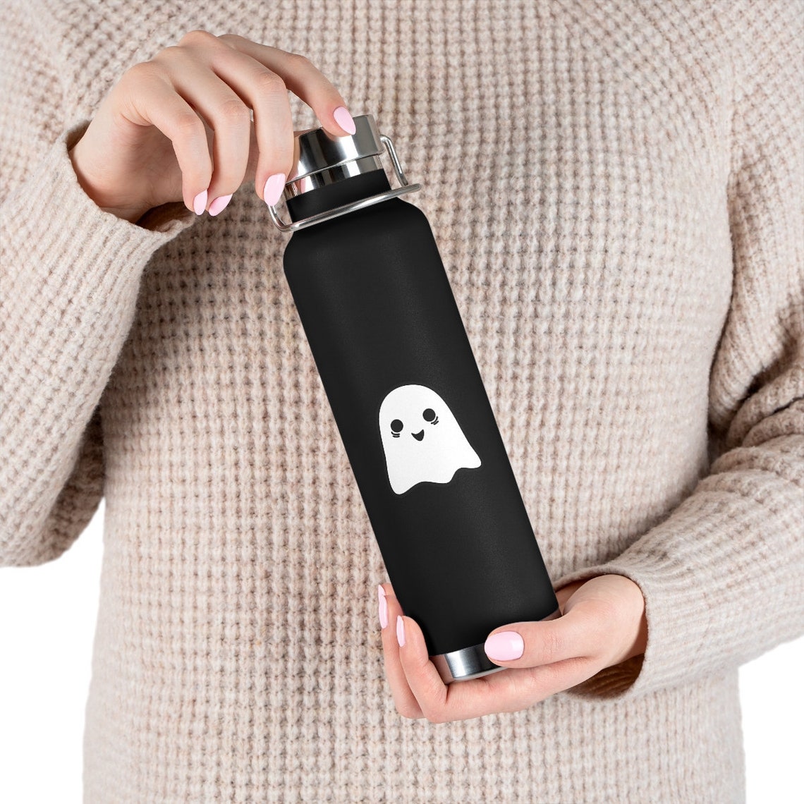 Cute Ghost Vacuum Insulated Bottle Gothic Goth Punk - Etsy UK
