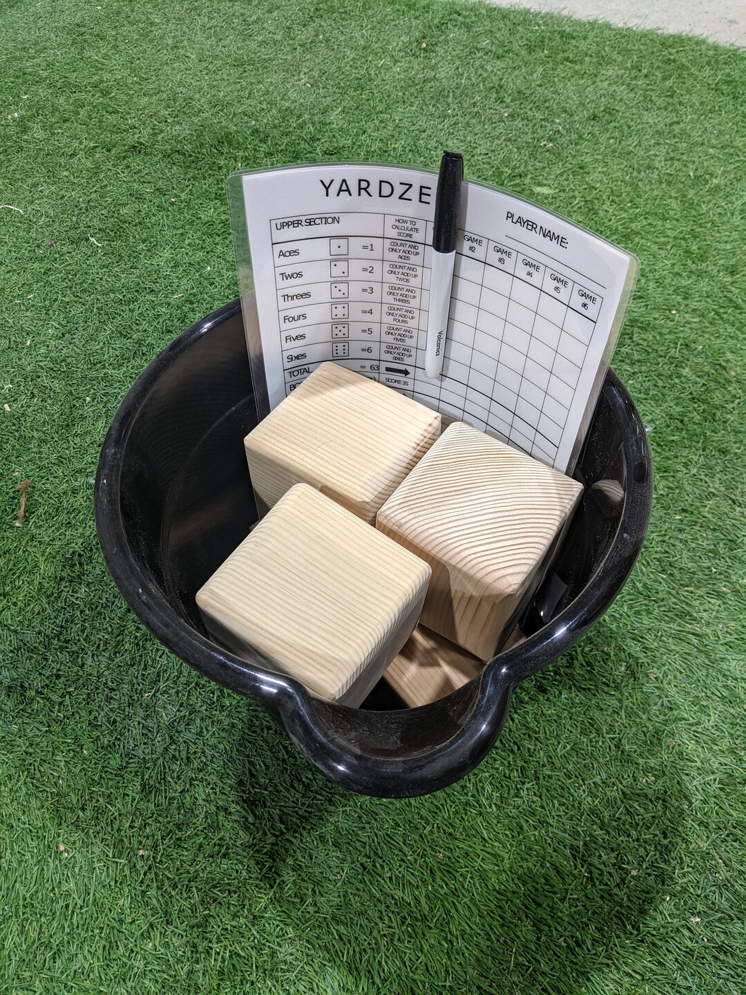 DIY Yardzee Set - Etsy