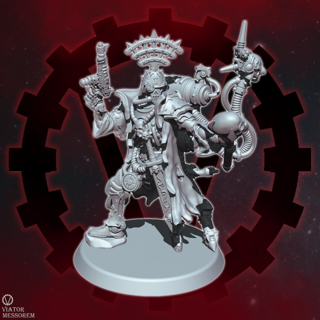 Iron Commander, Machine Martial Iron Commander Mini X2 Custom 32mm ...