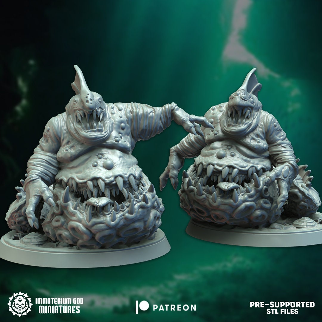 Putrid Beast X2 - Plague Themed Demonic Beasts + Custom Plague 60mm ...