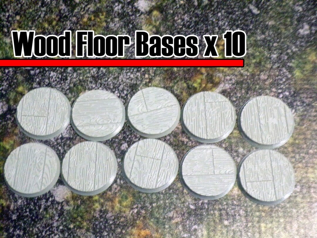 Wood Tavern Bases - All Sizes - Wooden Dungeon and Dragons / Dnd ...