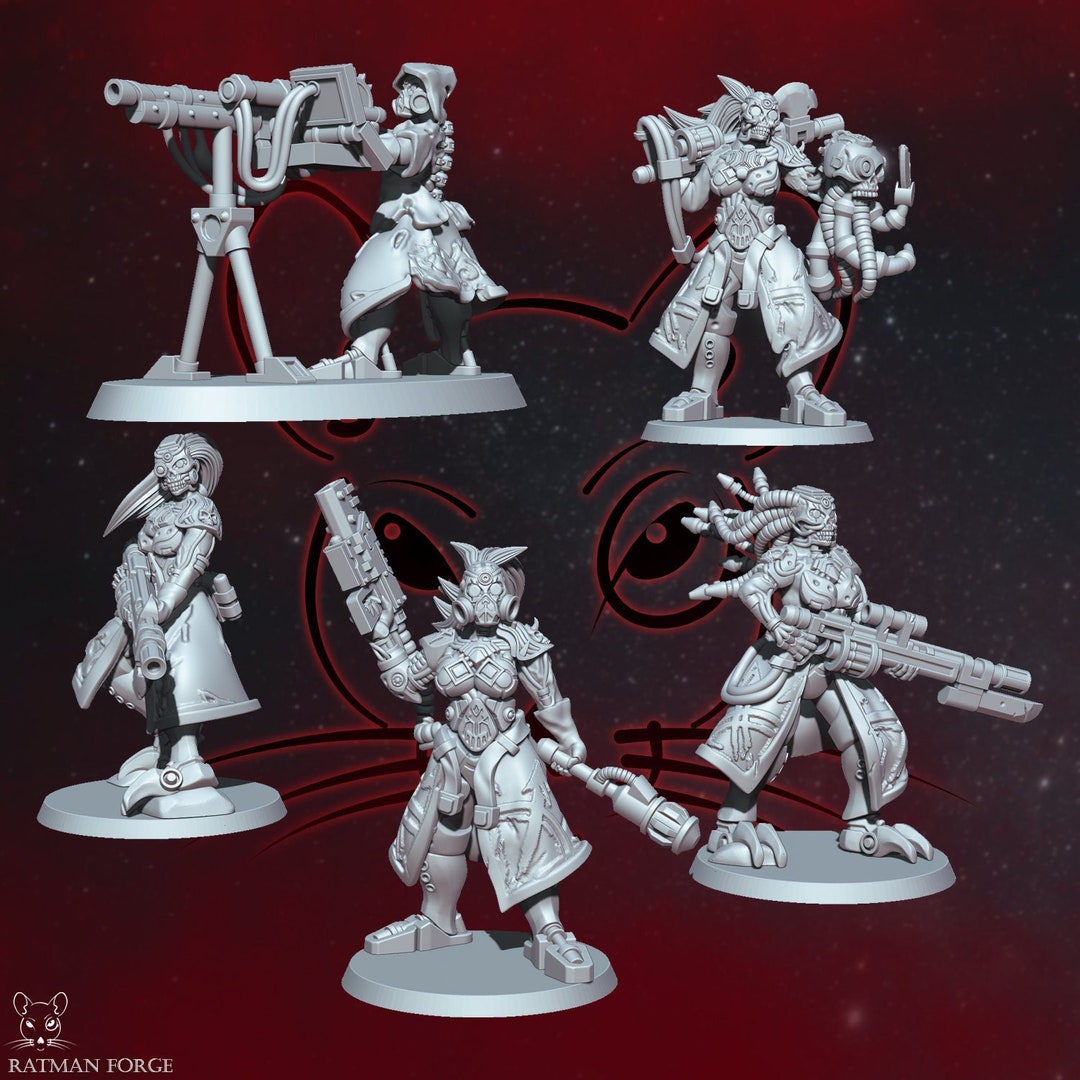 Iron Acolytes, Machine Priest Auxillaries - Acolyte Infantry X10 ...