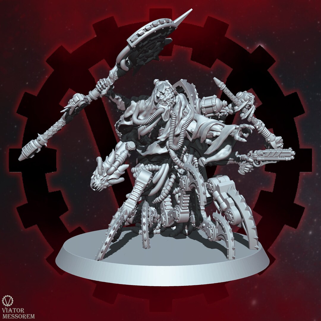 Priest Dominator - Iron Priest Miniature X1 + Custom 50mm Industrial ...