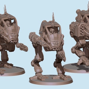 Scout Walkers - Runds' Imperial Guard Sentinel Walkers - Sci-fi Scout ...