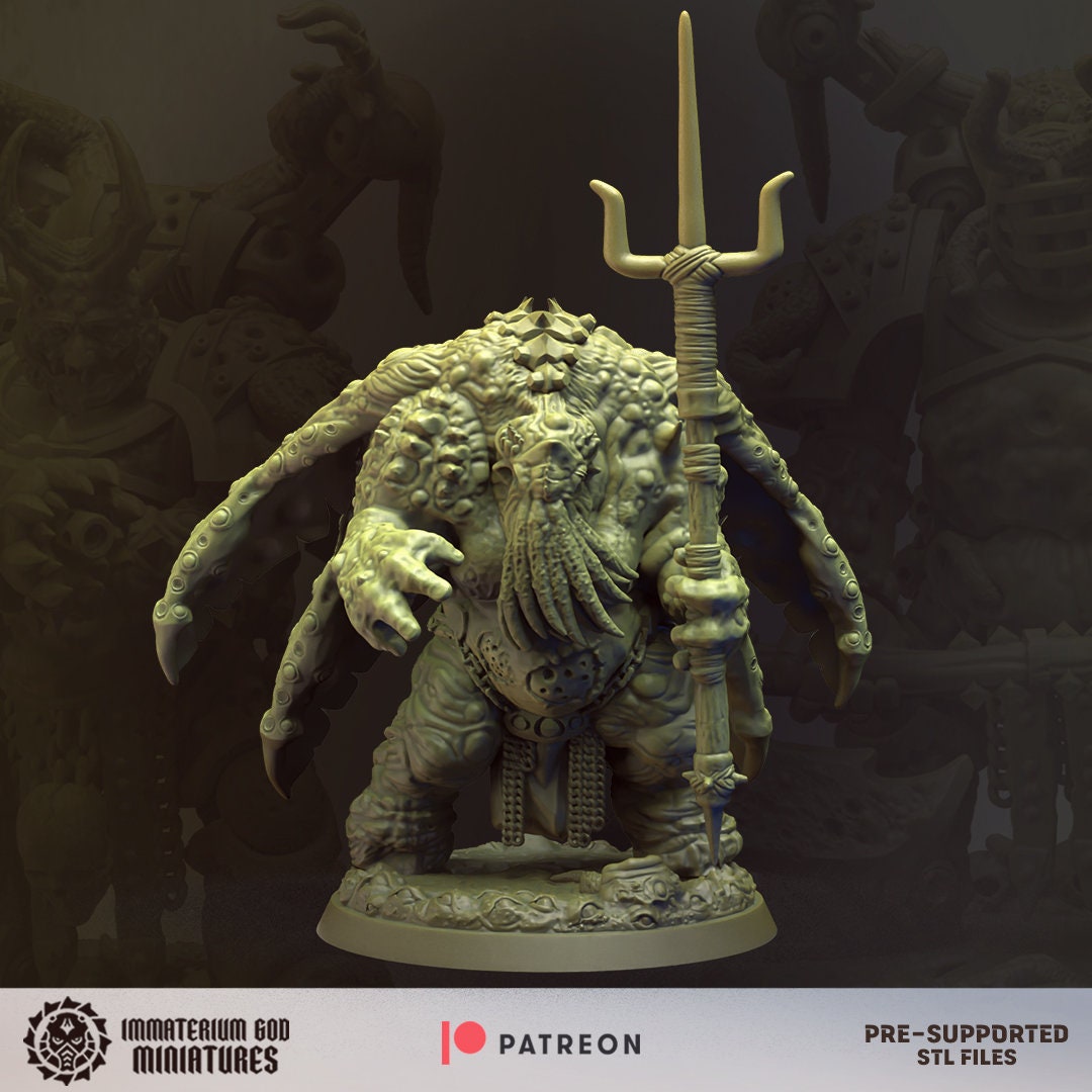 Morbidus, Plague Prince - Pestilence Demonic Prince + Custom 60mm Base ...