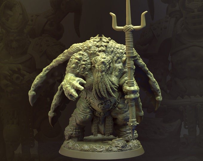 Morbidus, Plague Prince - Pestilence Demonic Prince + Custom 60mm Base ...