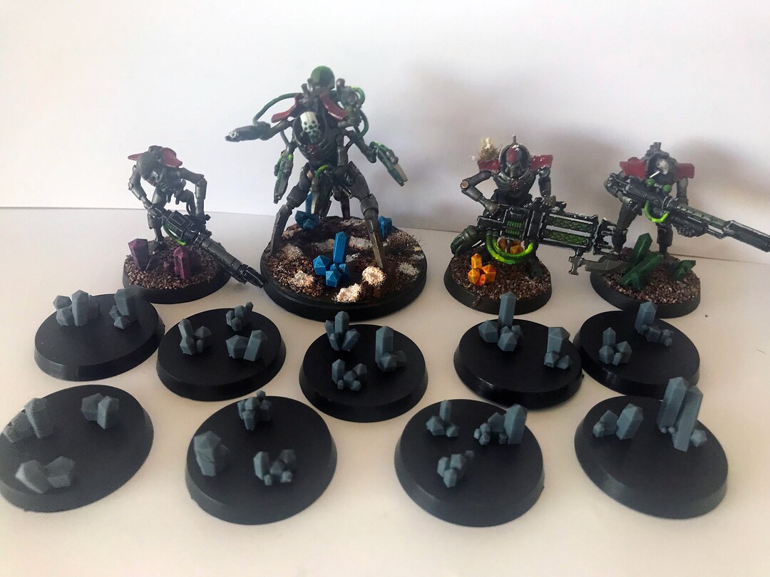 Wargaming Basing Crystals Pack X60 - Grey Base Crystals for Custom ...