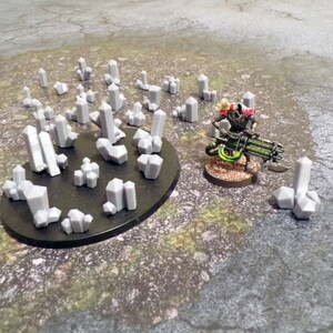 Grey Mega Crystal Basing Pack X20 Large Grey Basing Crystals for Custom ...