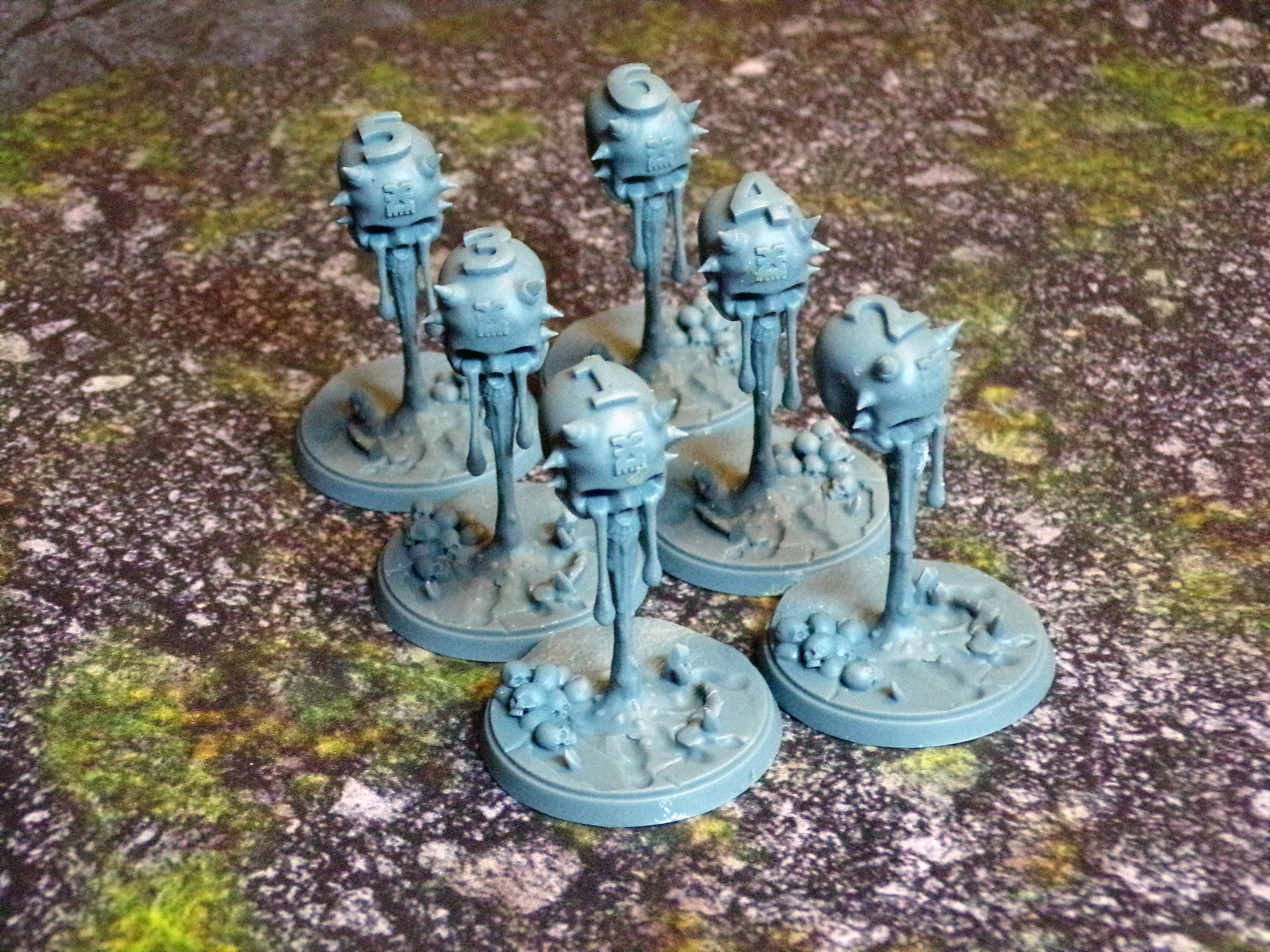 Khorne Chaos Demon Skull Objective Marker X6 Chaos Themed - Etsy