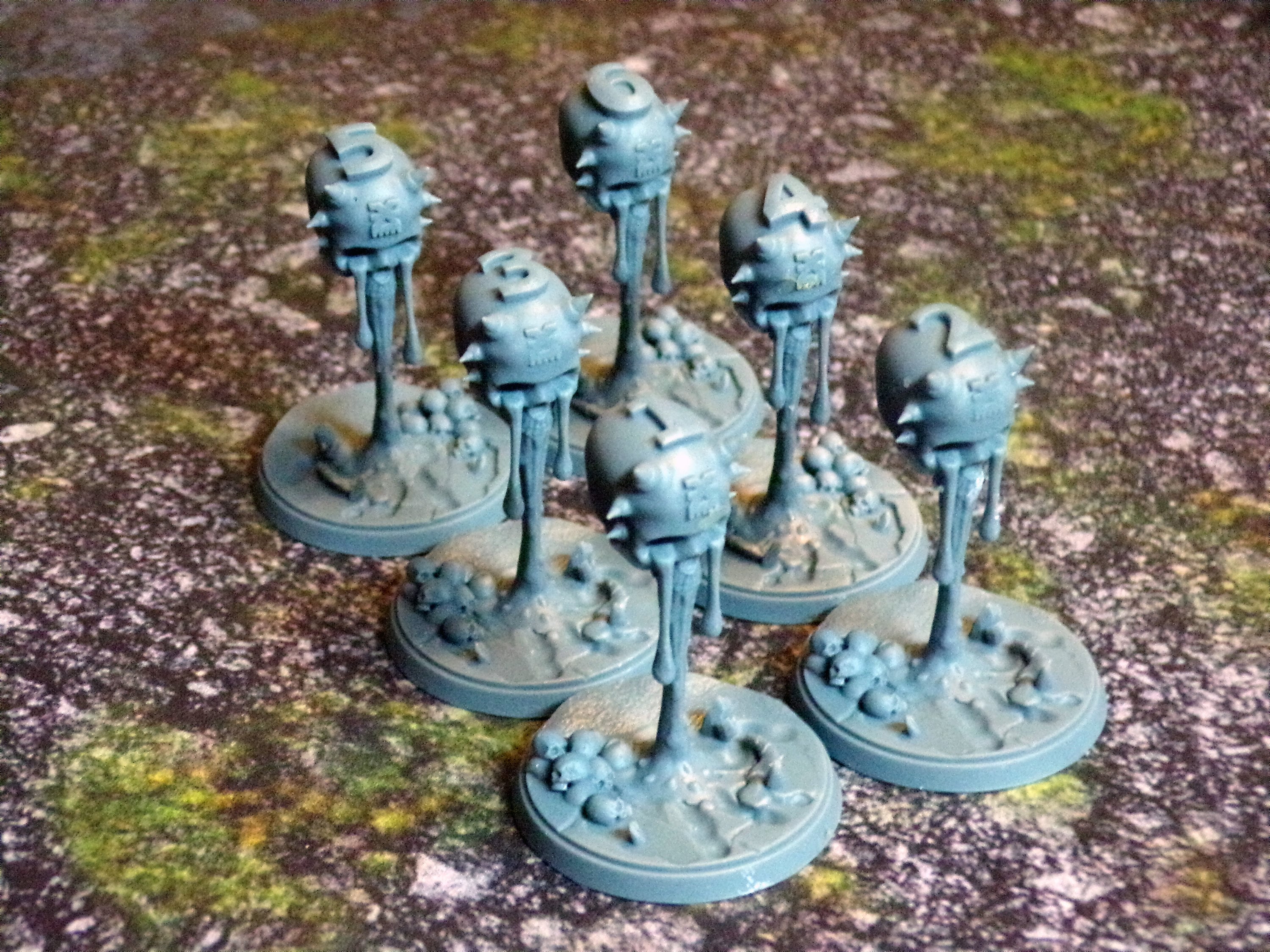 Khorne Chaos Demon Skull Objective Marker X6 Chaos Themed - Etsy