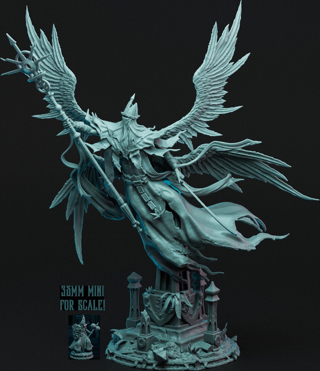 Colossal+ Cathedral Specter - Dnd Massive Monster - Giant Specter ...