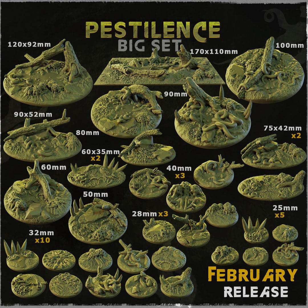 Infected Swamp Pestilence Bases - Plague Themed Bases - Plague 25/32 ...