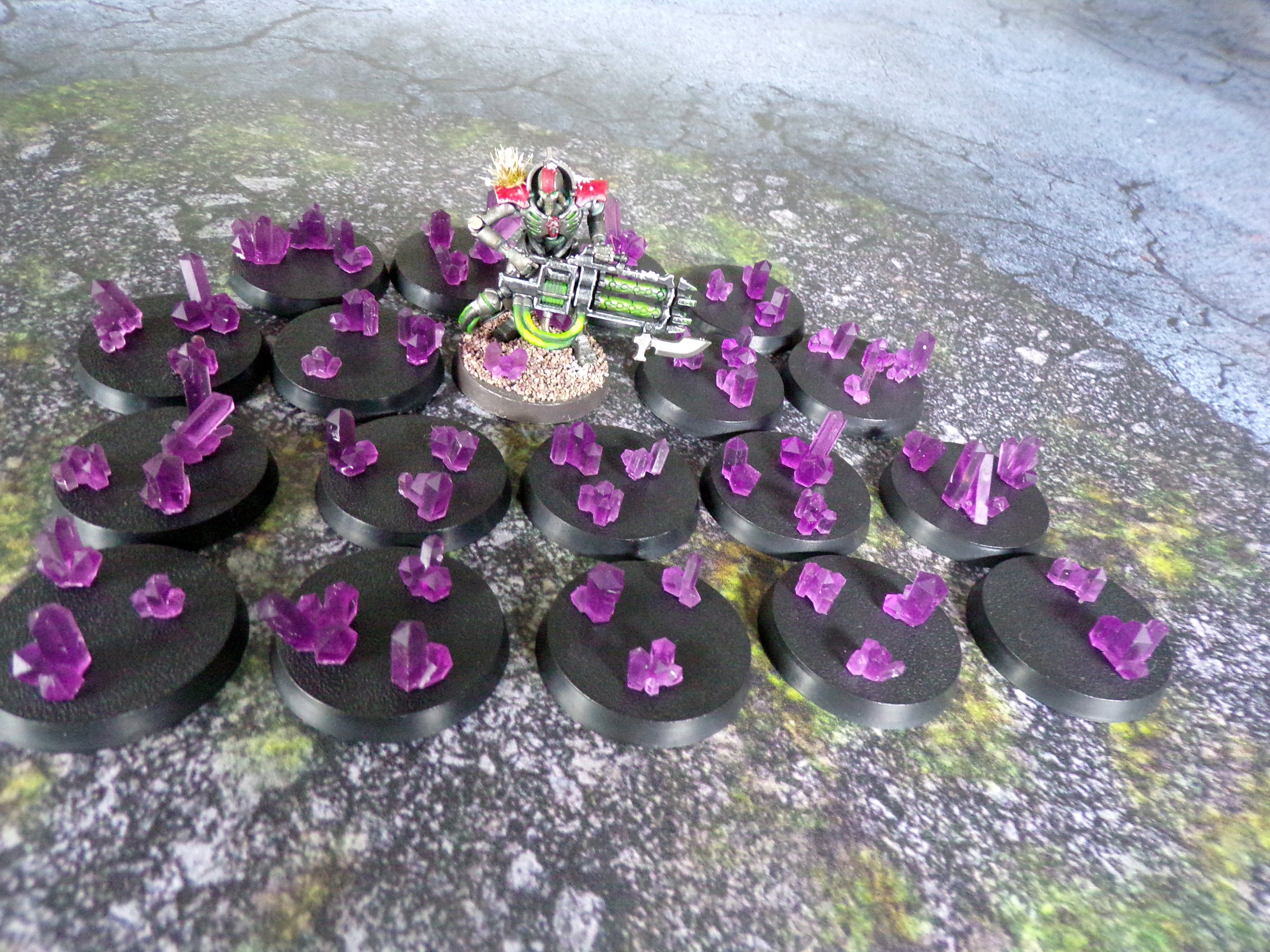 Model Basing Crystals Pack X60 Transparent Purple Crystals - Etsy