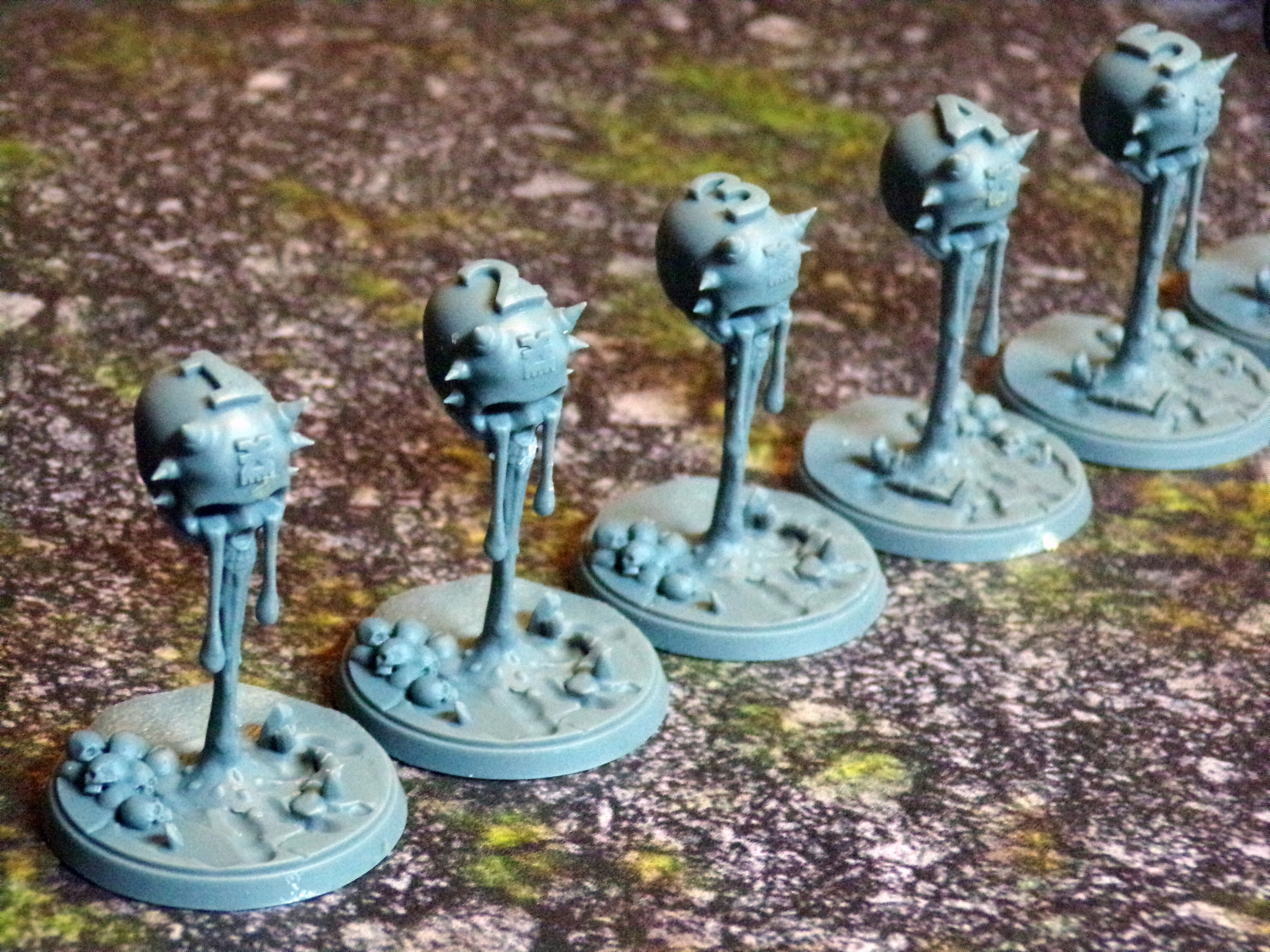Khorne Chaos Demon Skull Objective Marker X6 - Chaos Themed Objective ...