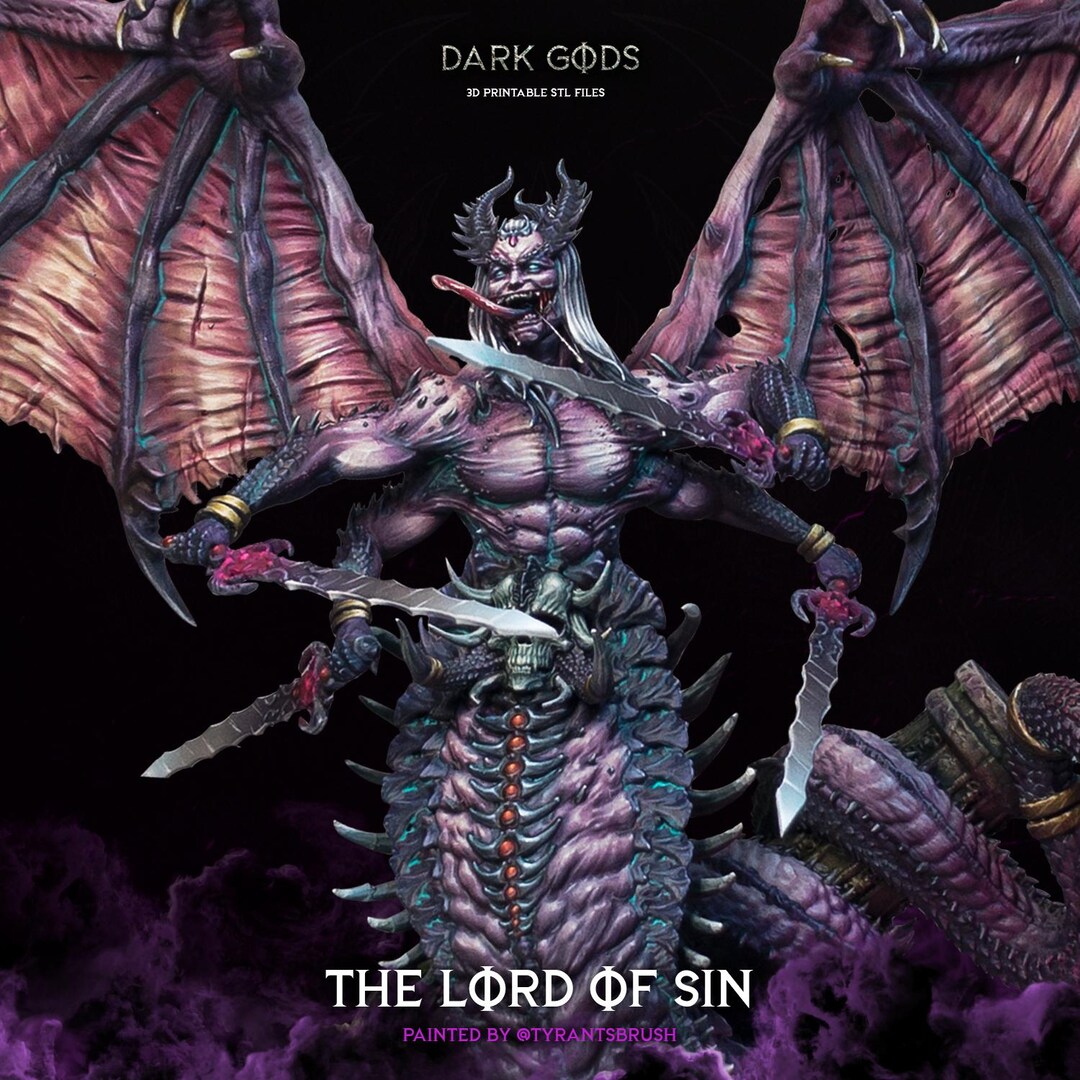 Belial, God of Excess X1 - Cursed Demon Prince of Excess 2 Sizes (60 ...