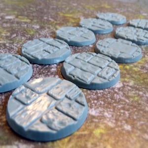 Cobblestone Bases X10 25/28/32/40mm - Perfect for Dnd, Dungeons ...