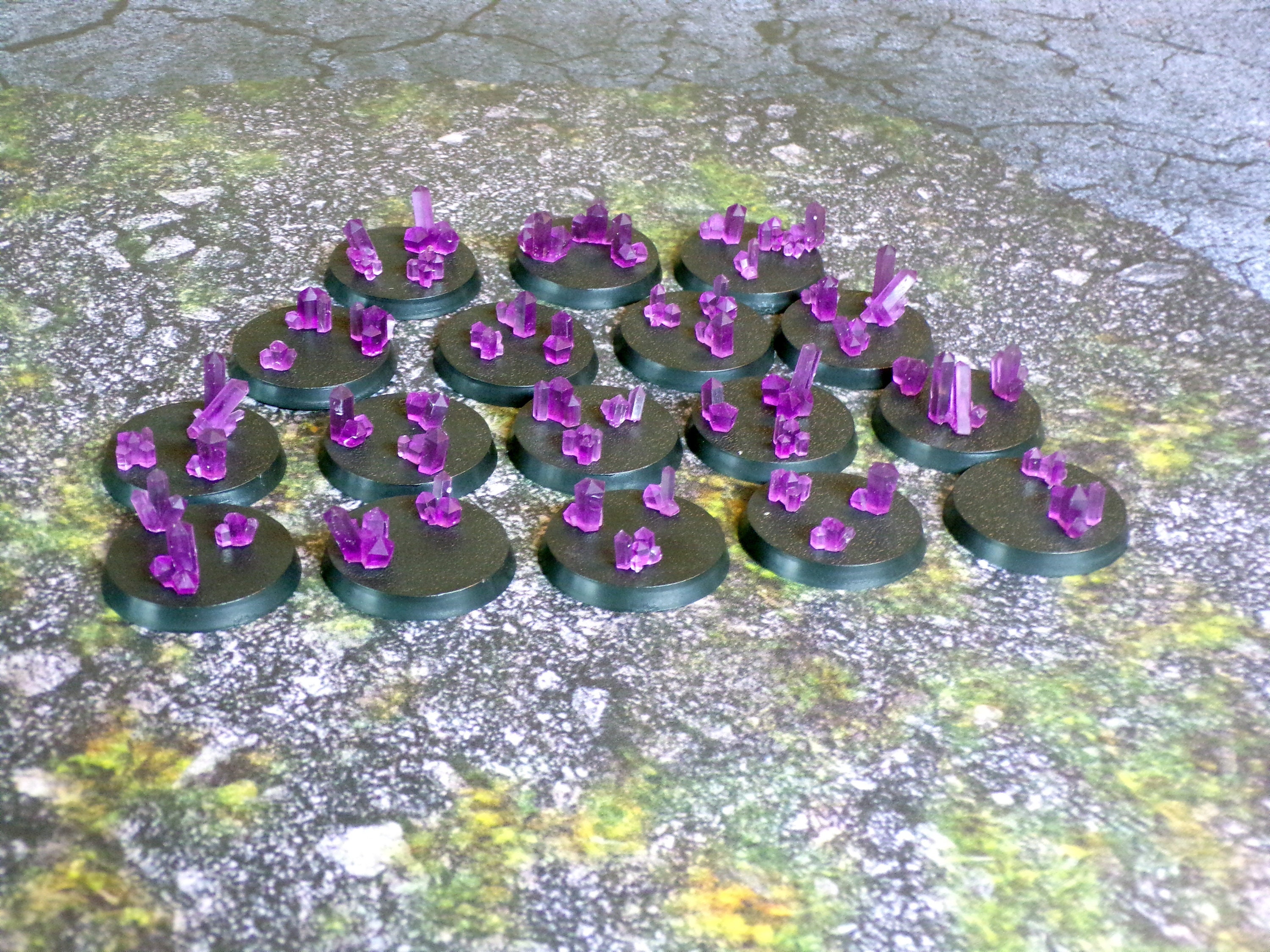 Model Basing Crystals Pack X60 Transparent Purple Crystals - Etsy