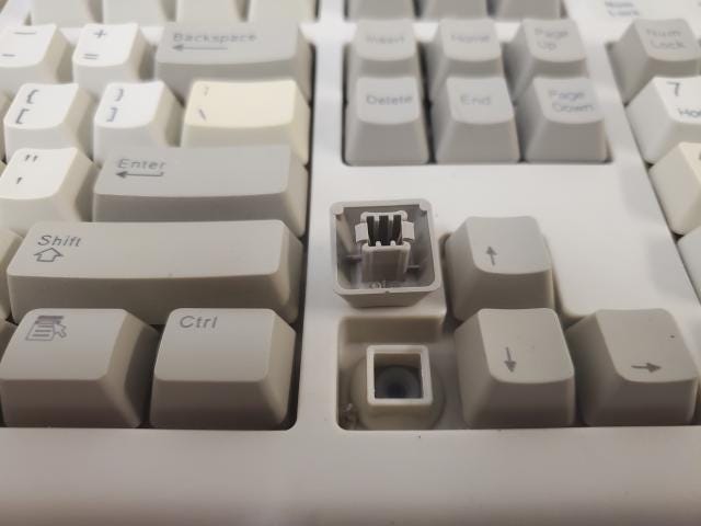 Vintage Dell Quietkey SK-1000REW 12710-92P-5537 PS/2 Computer Keyboard ...