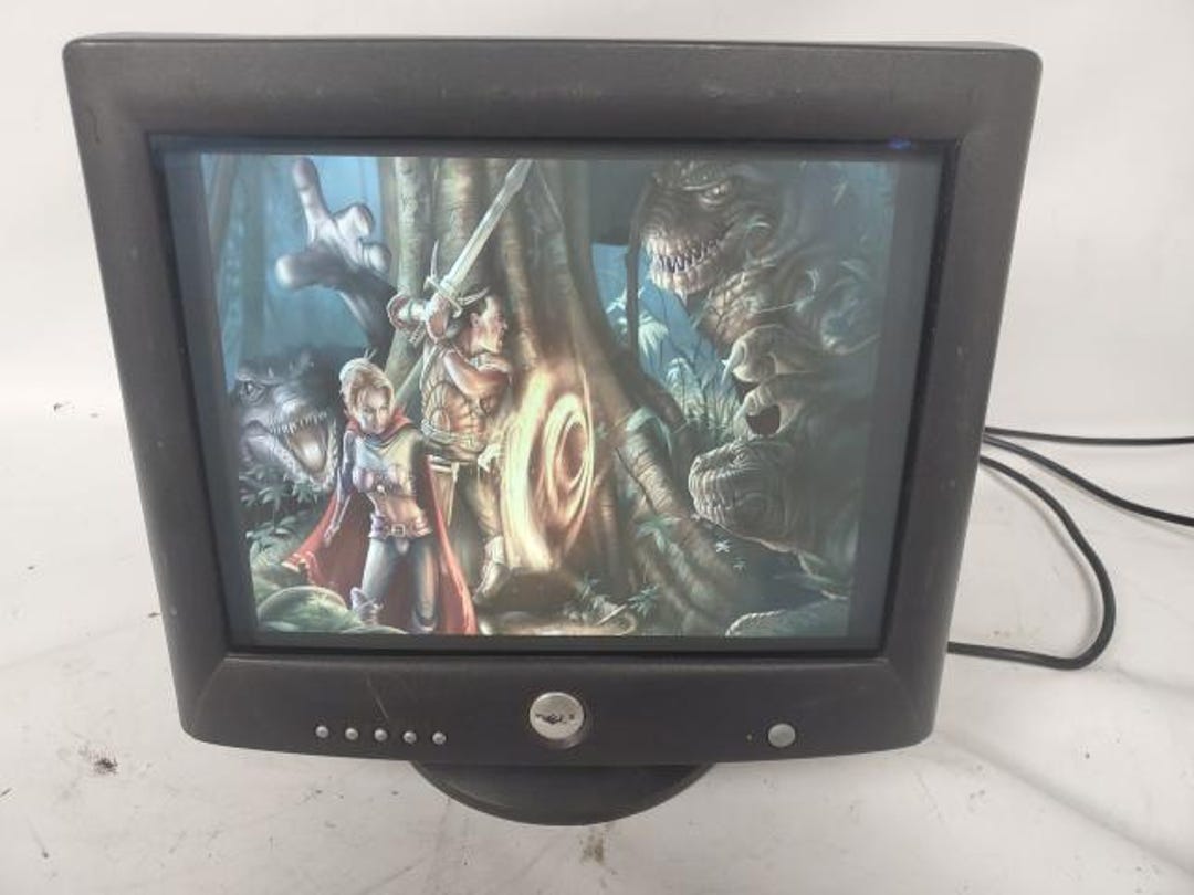 Vintage Gaming Dell M782 8G157 16" CRT VGA Computer Monitor 2002 - Etsy