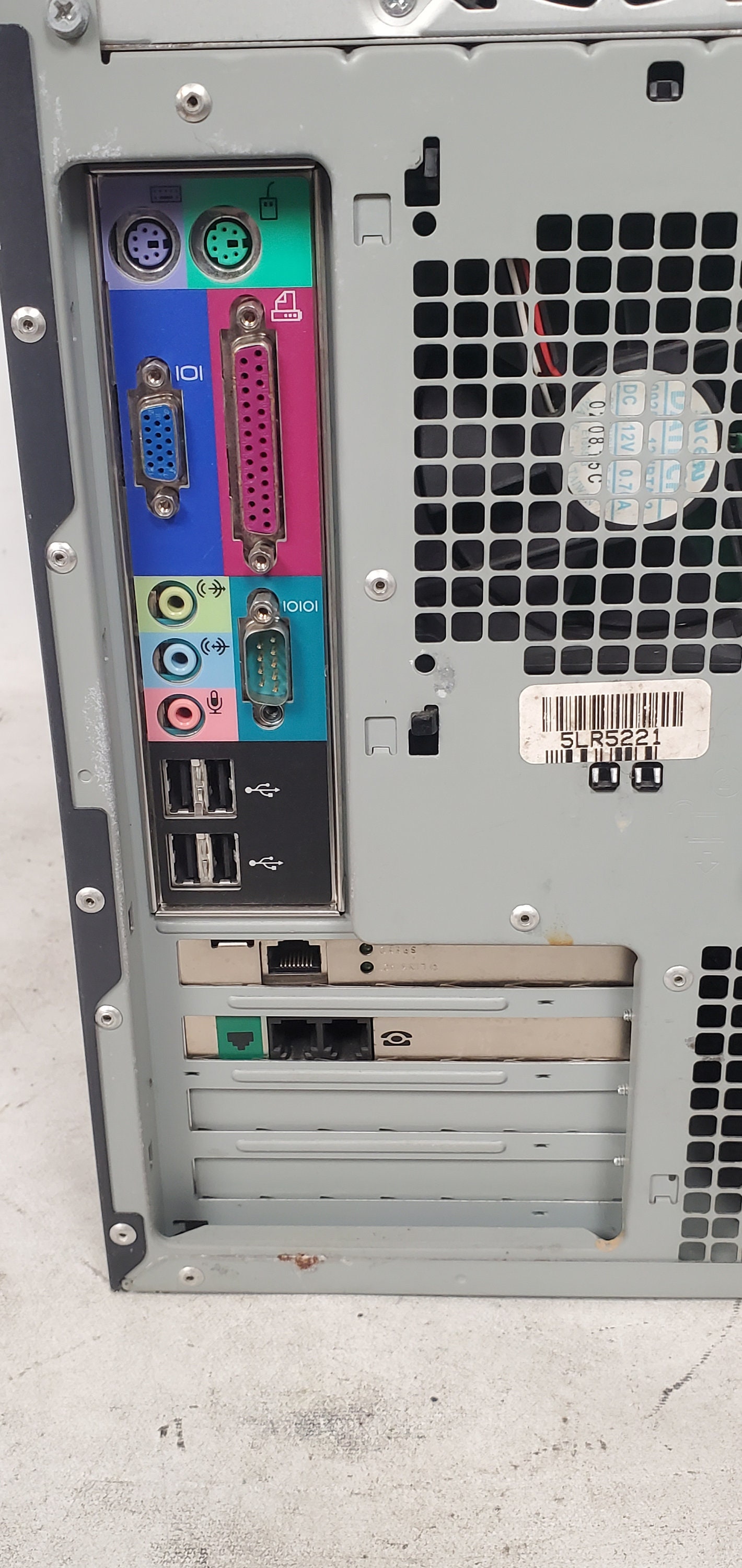 Vintage Gaming Dell Dimension 2300 Computer Intel Pentium 4 2ghz 256MB ...