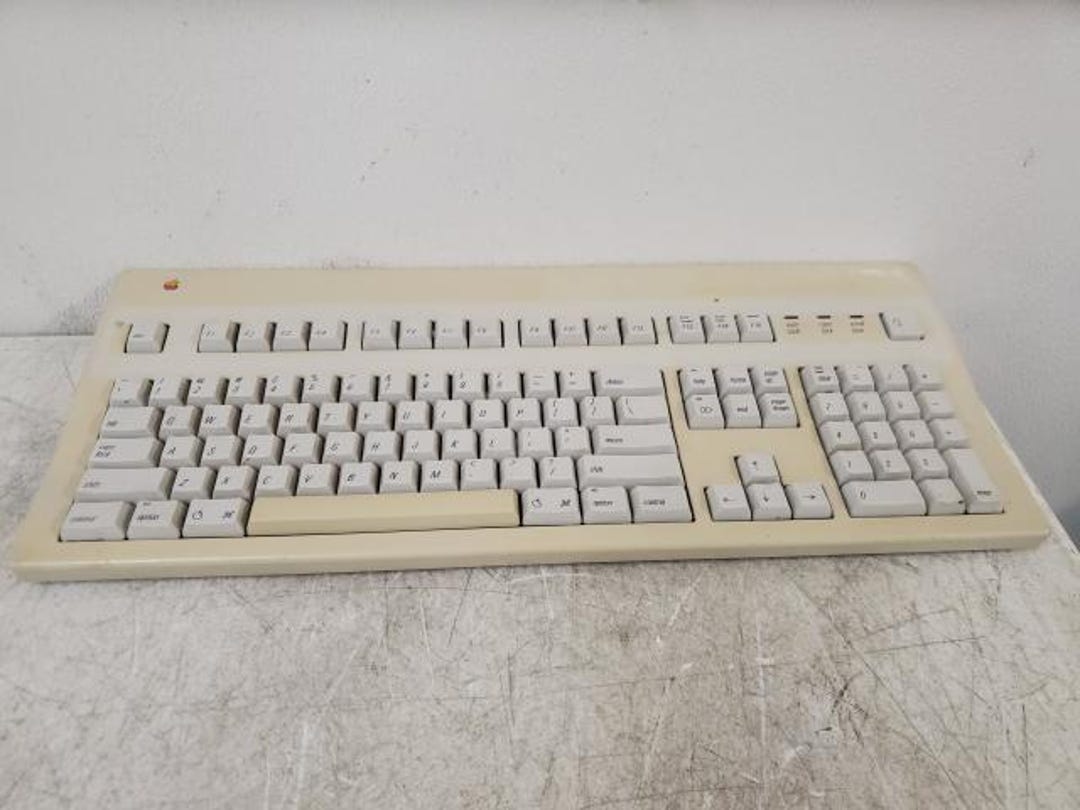 Vintage Apple M3501 Mechanical Computer Extended Keyboard II 1990 - Etsy