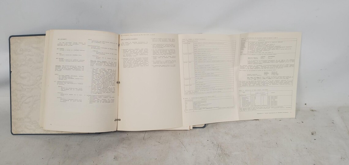 Vintage IBM Systems Reference Library Program Logic Manual 360 Binder - Etsy