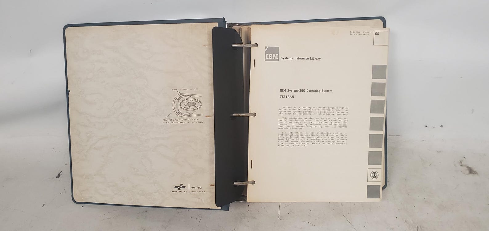 Vintage IBM Systems Reference Library Program Logic Manual 360 Binder - Etsy