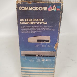 Vintage Commodore 64 Personal Computer BOX PROP ONLY Halt & Catch Fire ...