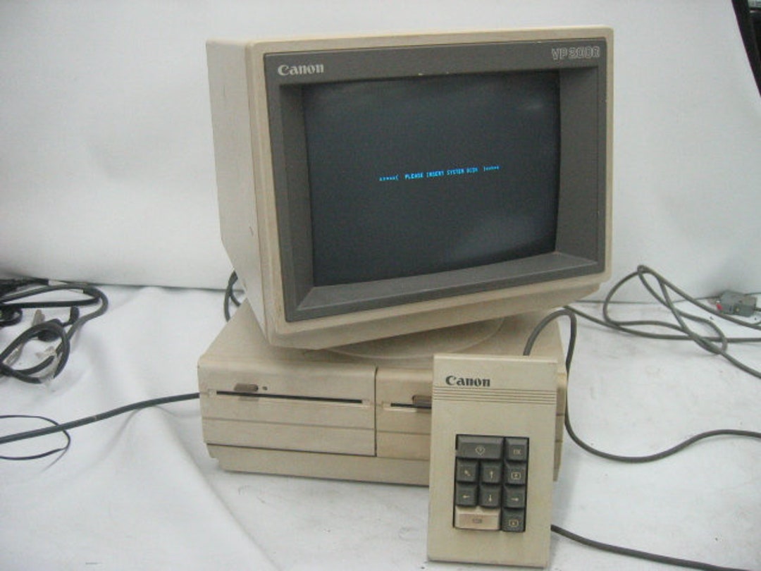 Vintage Canon VP2000 Word Processor - Etsy