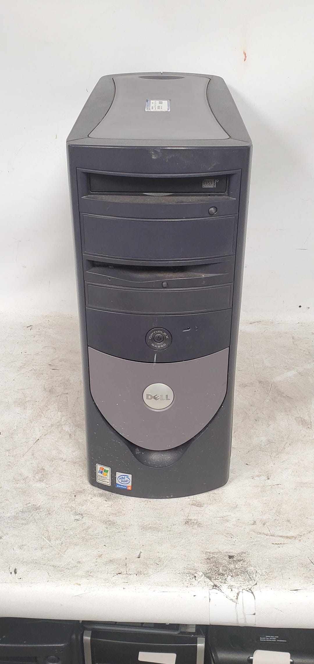 Vintage Gaming Dell Optiplex GX260 Intel Pentium 4 2.4ghz Computer No ...