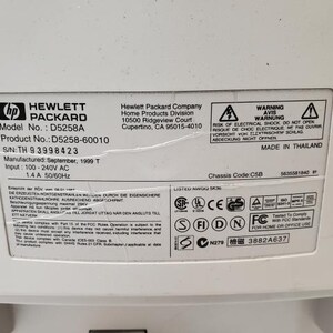 Vintage Gaming HP Pavilion M50 D5258A 13.5" Color CRT VGA Computer ...