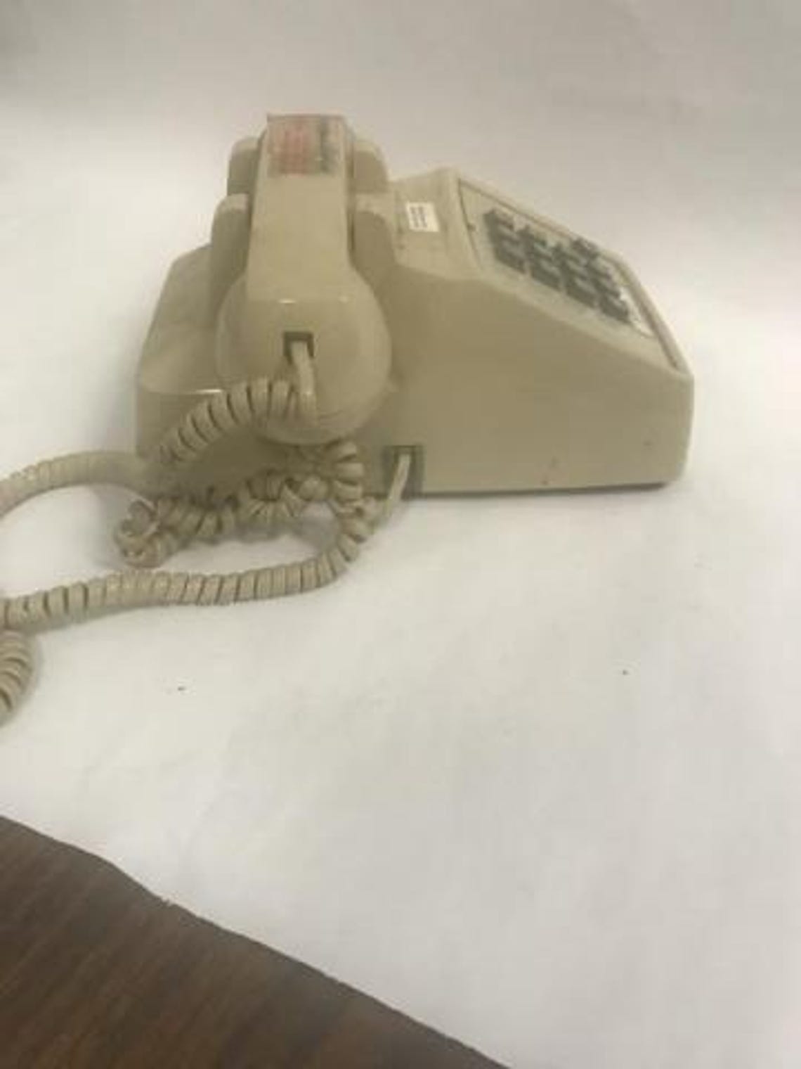 Premier 2500 Vintage Push-button Desk Phone Beige Office Telephone - Etsy