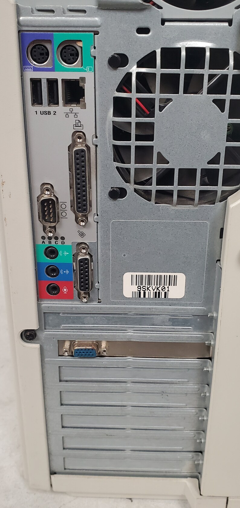 Vintage Gaming Dell Dimension 4100 Computer Intel Pentium III 1ghz ...