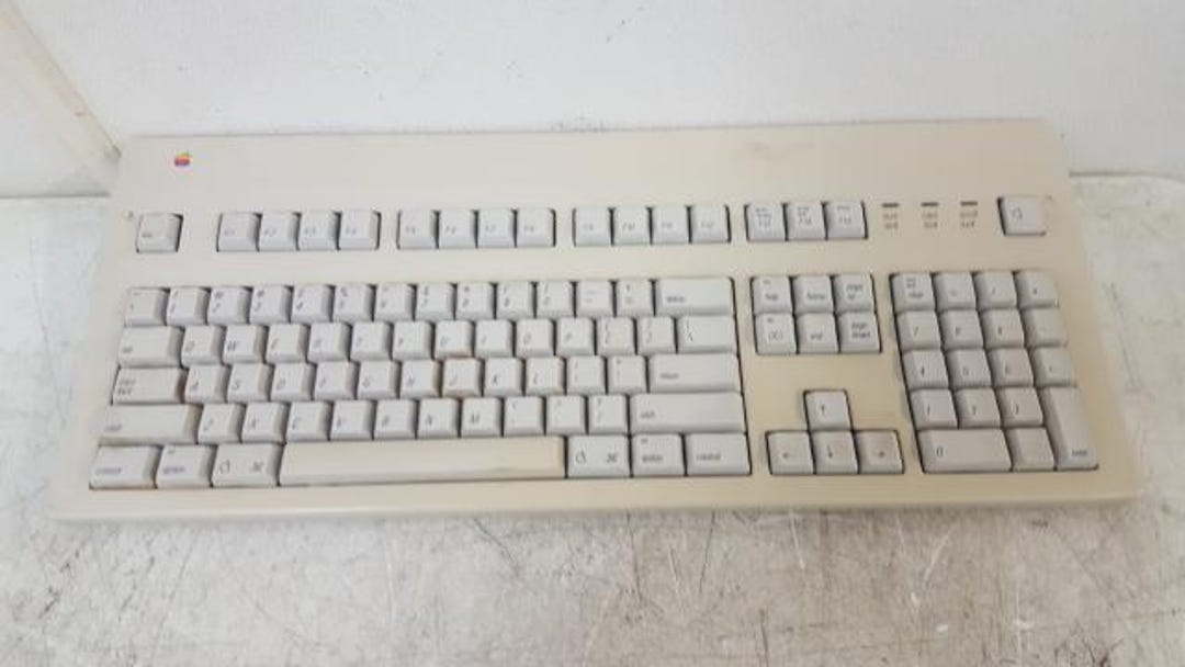 Vintage Apple Macintosh M3501 Mechanical Extended Keyboard 1990 - Etsy