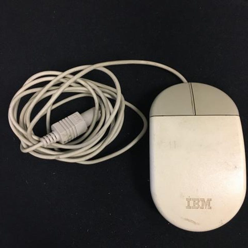 Vintage IBM Computer Mouse Model 96F9275 - Etsy